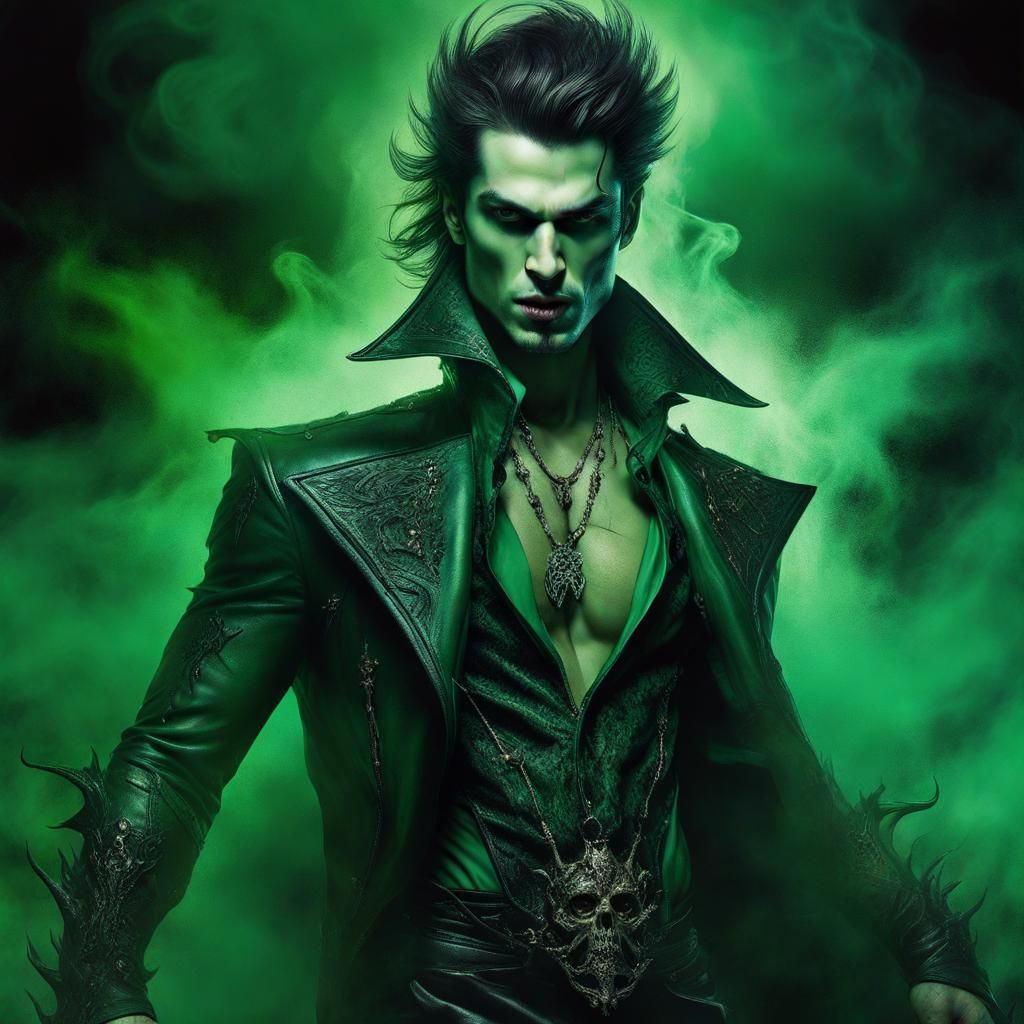 Toxic Vampire Lord - AI Generated Artwork - NightCafe Creator