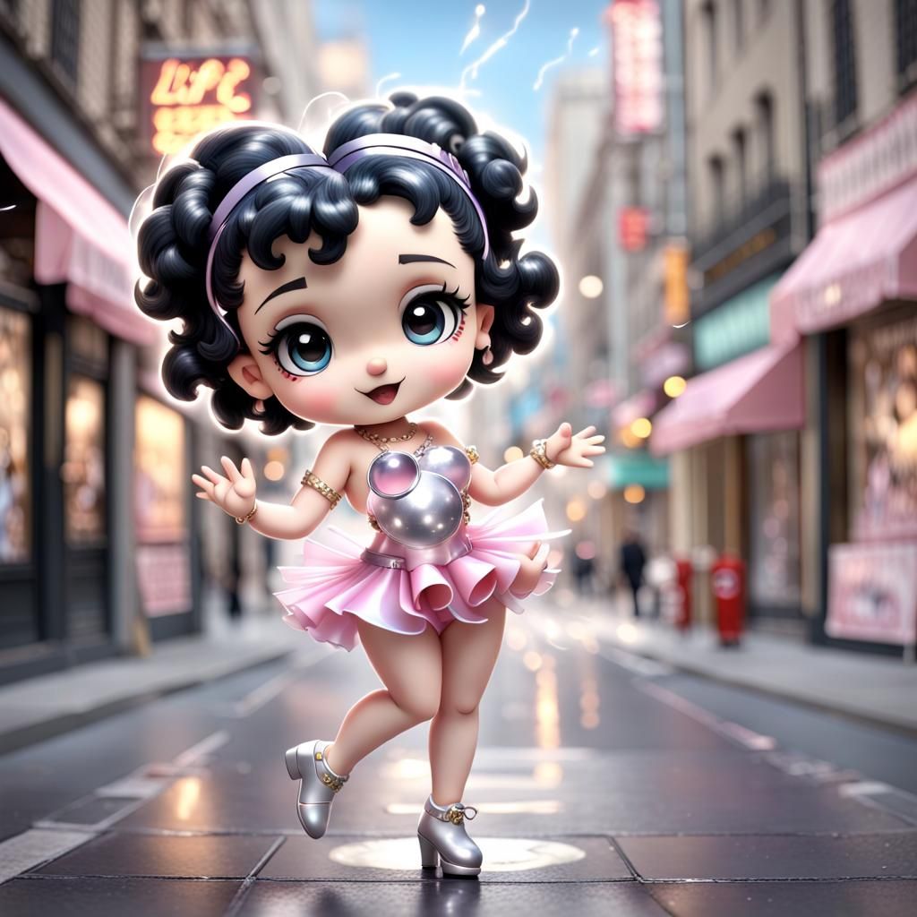 Chibi Characters Dancing Cutie : r/nightcafe