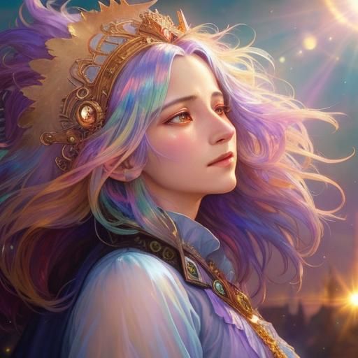 Howl from "howls moving castle", looking beautiful and handsome ...