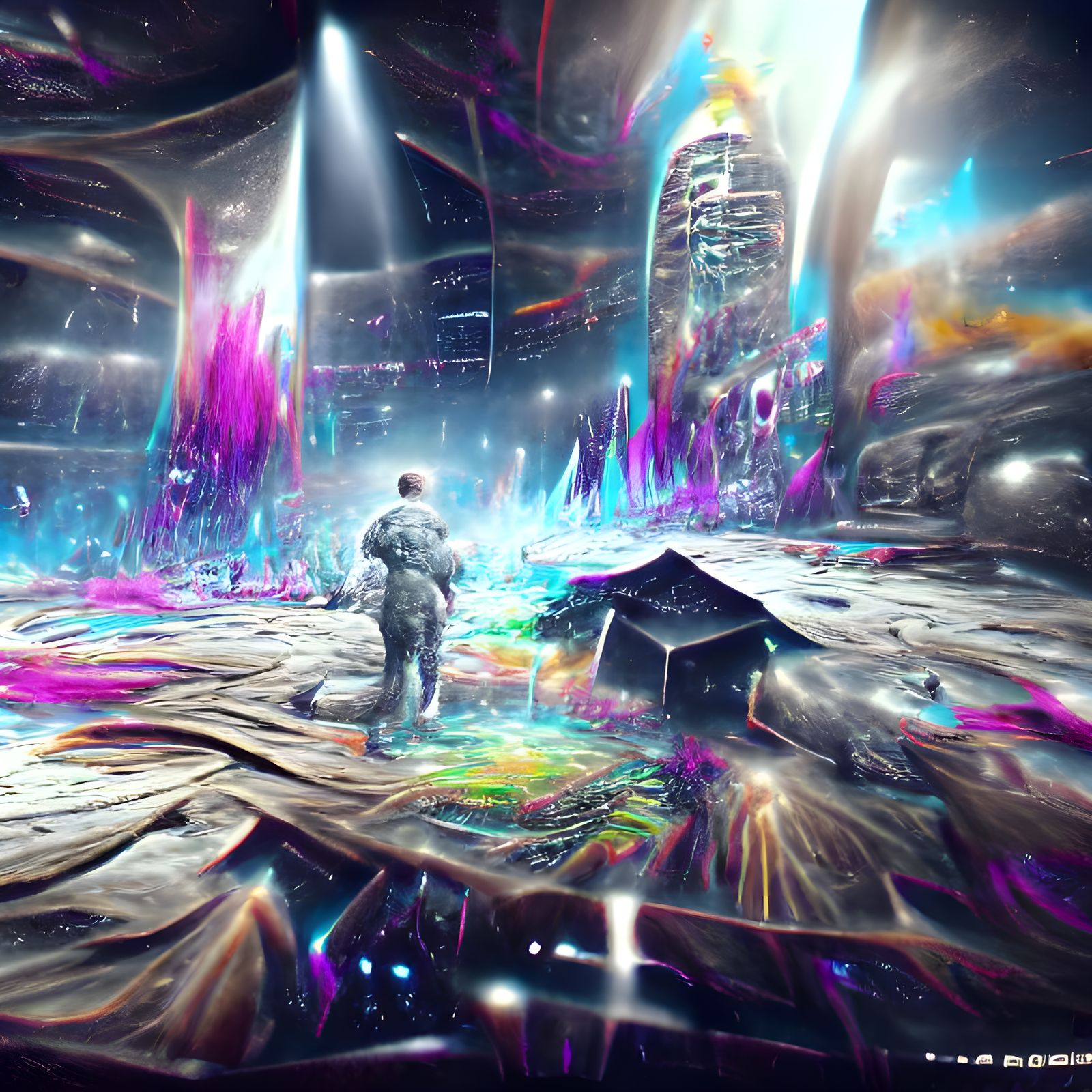 The end of space - AI Generated Artwork - NightCafe Creator
