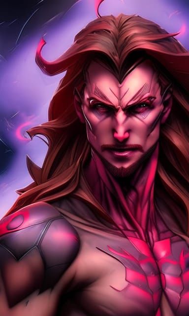 man,muscle,shirtless,handsome,scarlet witch male,Marvel,Superhero head ...