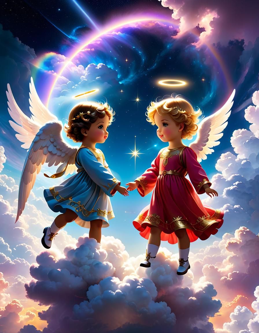Angels - AI Generated Artwork - NightCafe Creator