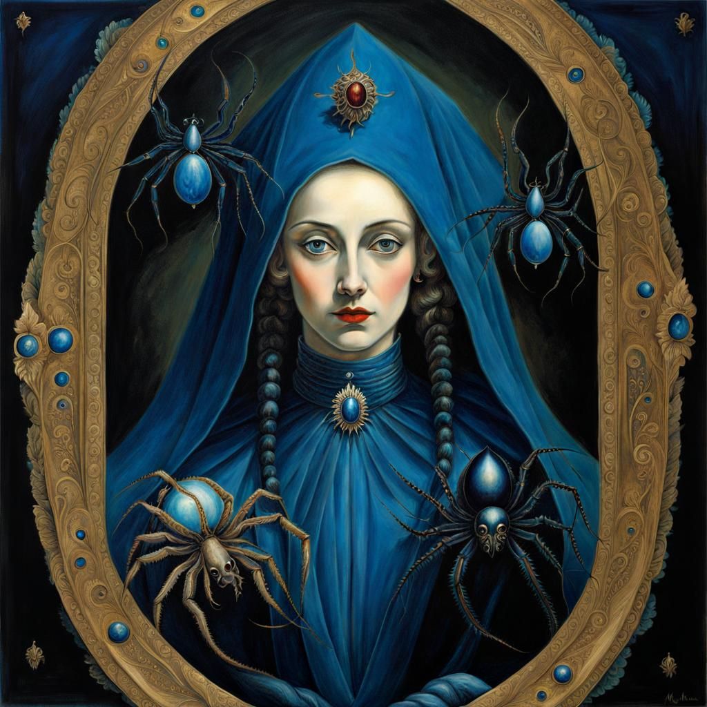 Spider Queen - AI Generated Artwork - NightCafe Creator