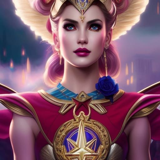 Space Princess - AI Generated Artwork - NightCafe Creator