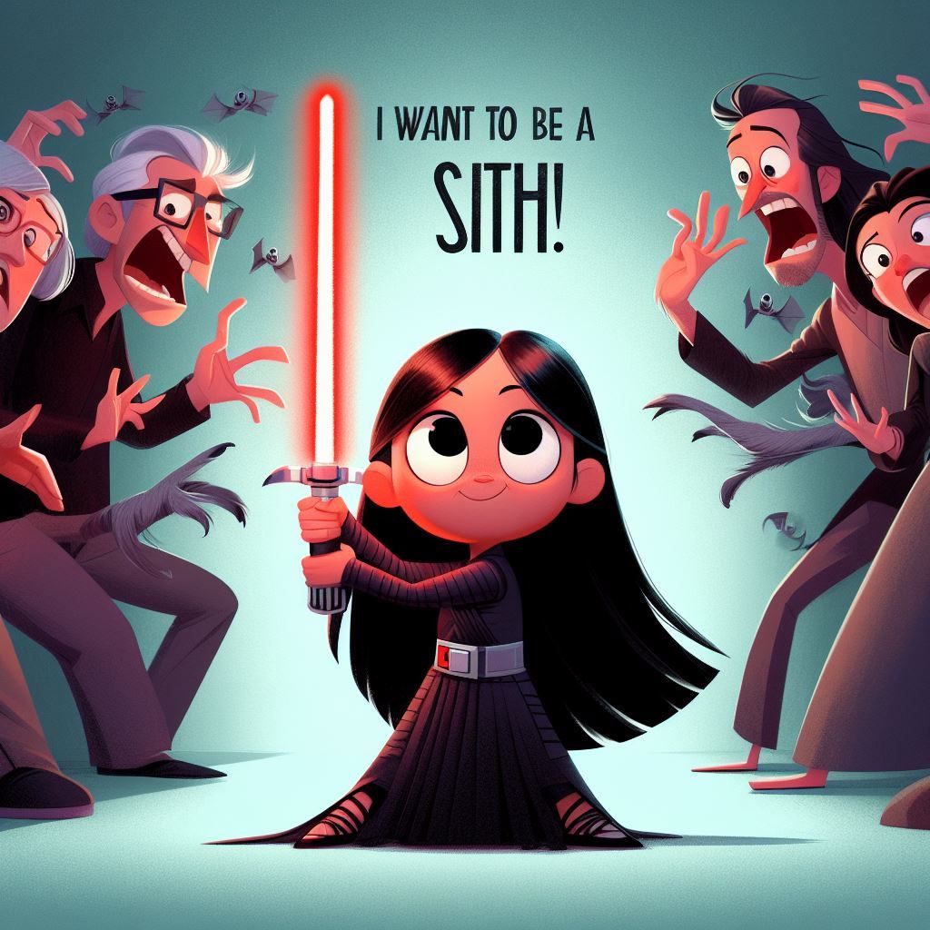 "I want to be a Sith" (2) - AI Generated Artwork - NightCafe Creator