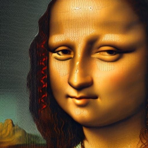 mona lisa - AI Generated Artwork - NightCafe Creator