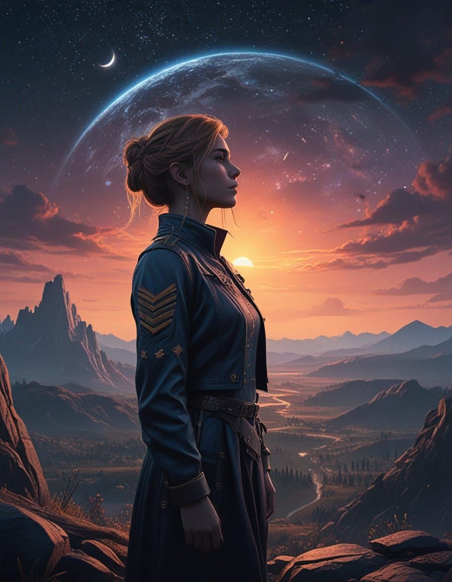 New worlds - Breathtaking Starlight Portrait in Ultra HD