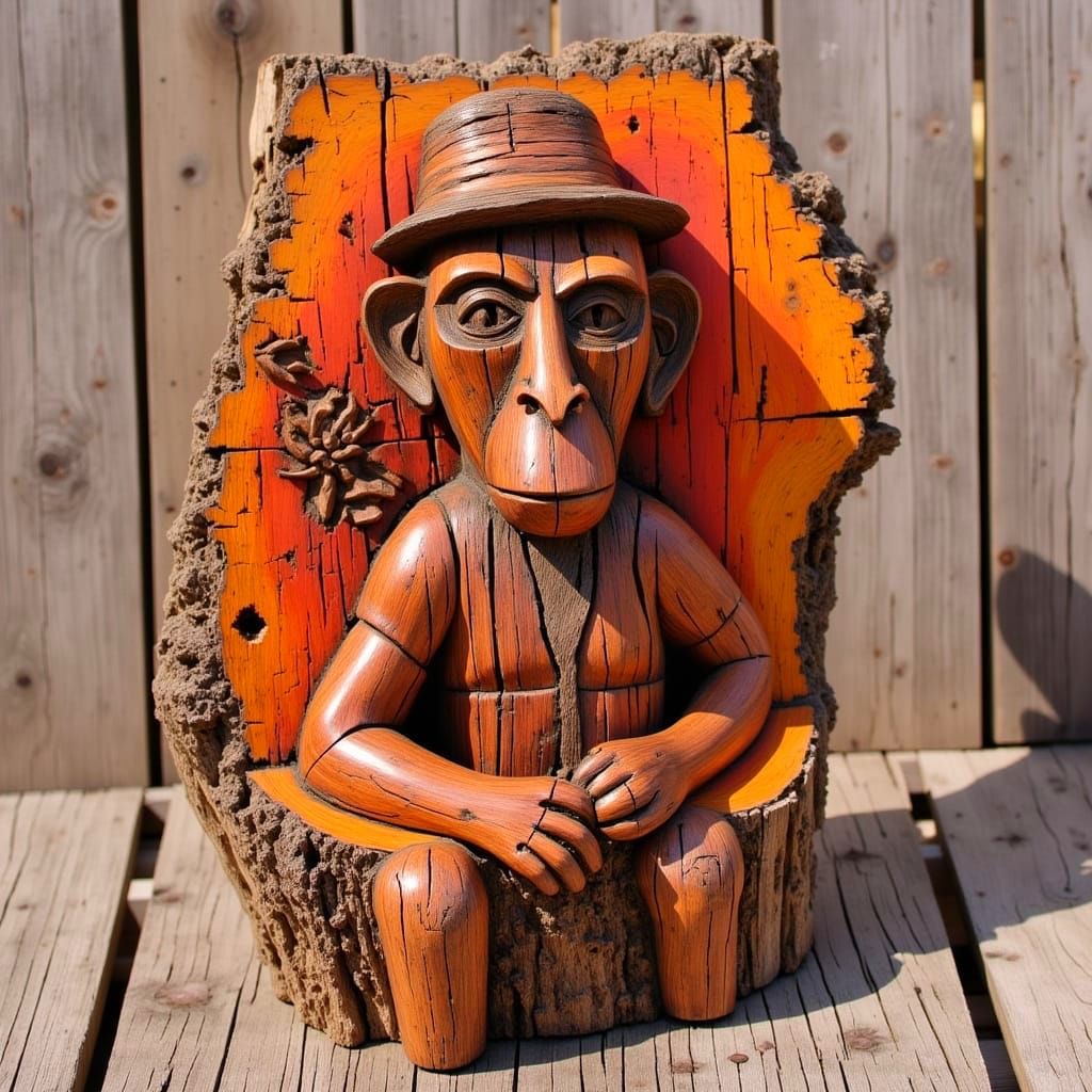 Rough Cut, Distressed, Live Edge - Distressed Wood Monkey St...