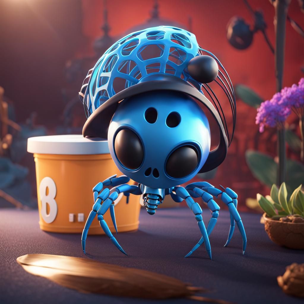 space spider bot - AI Generated Artwork - NightCafe Creator