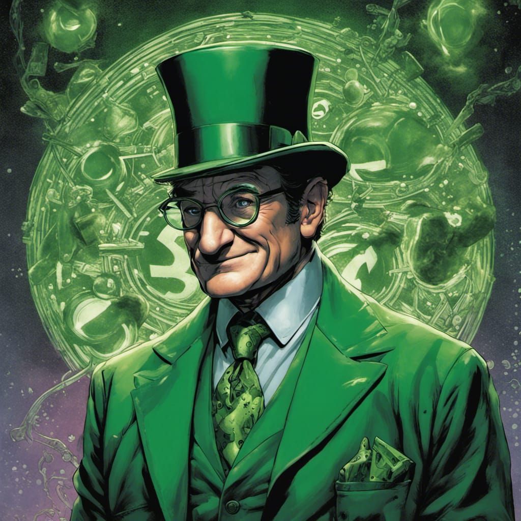 The Riddler - AI Generated Artwork - NightCafe Creator