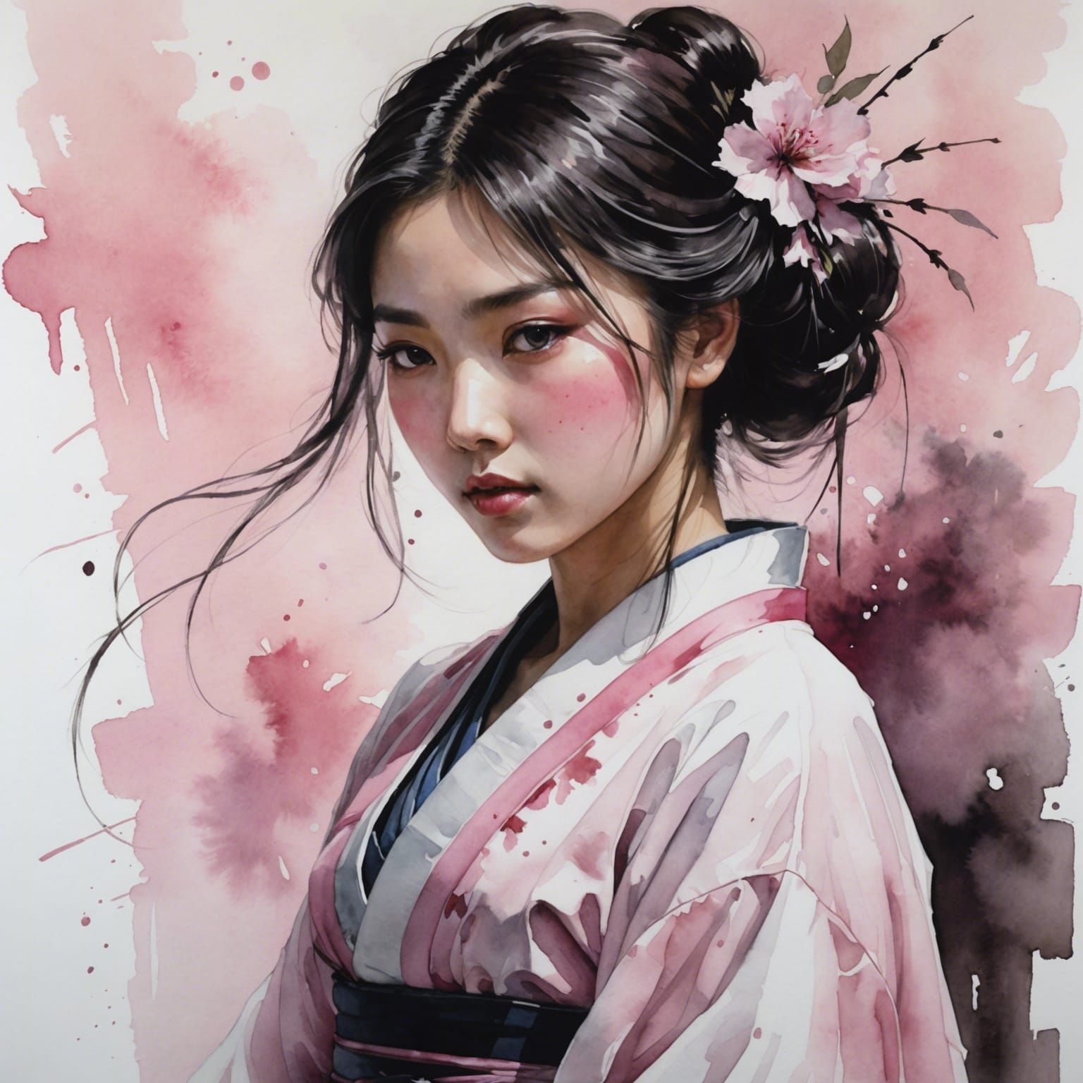 beautiful Japanese girl - AI Generated Artwork - NightCafe Creator