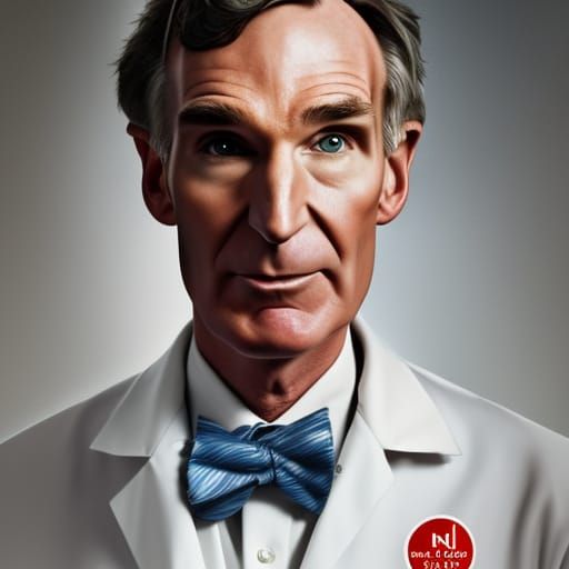 Bill Nye the Science Guy - AI Generated Artwork - NightCafe Creator
