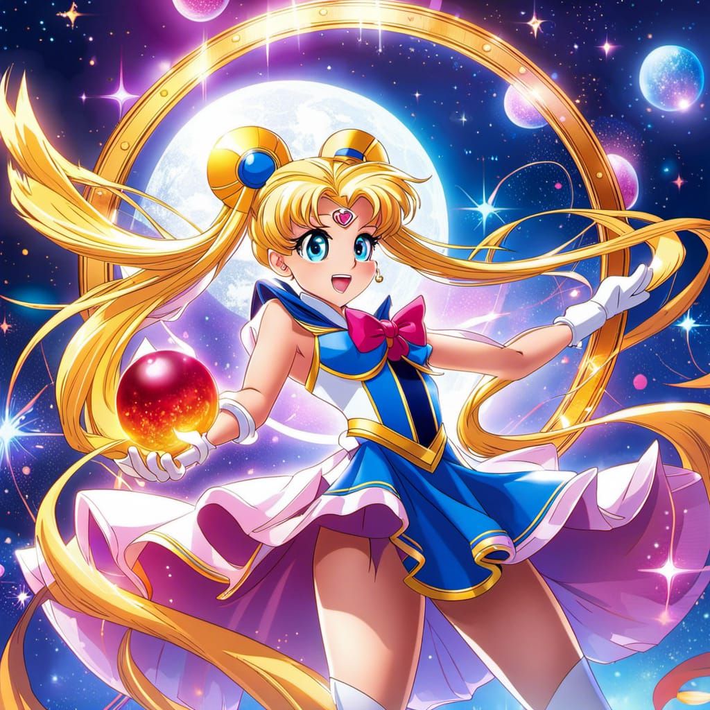 Sailor Moon 🌙 - Celebration - AI Generated Artwork - NightCafe Creator