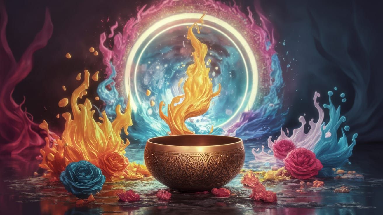 Invoking the Elements with Tibetan Singing Bowls...