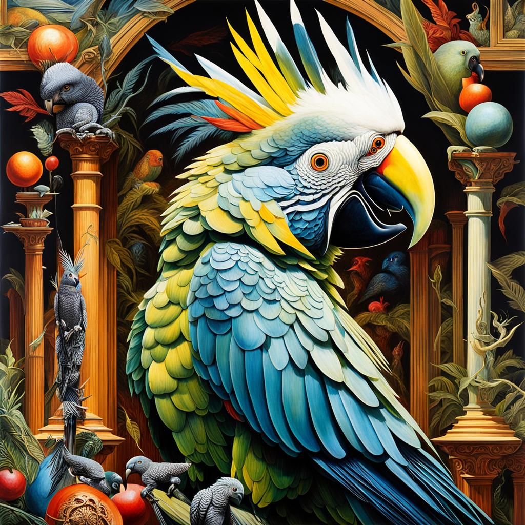 Freaky Bird V3 - AI Generated Artwork - NightCafe Creator