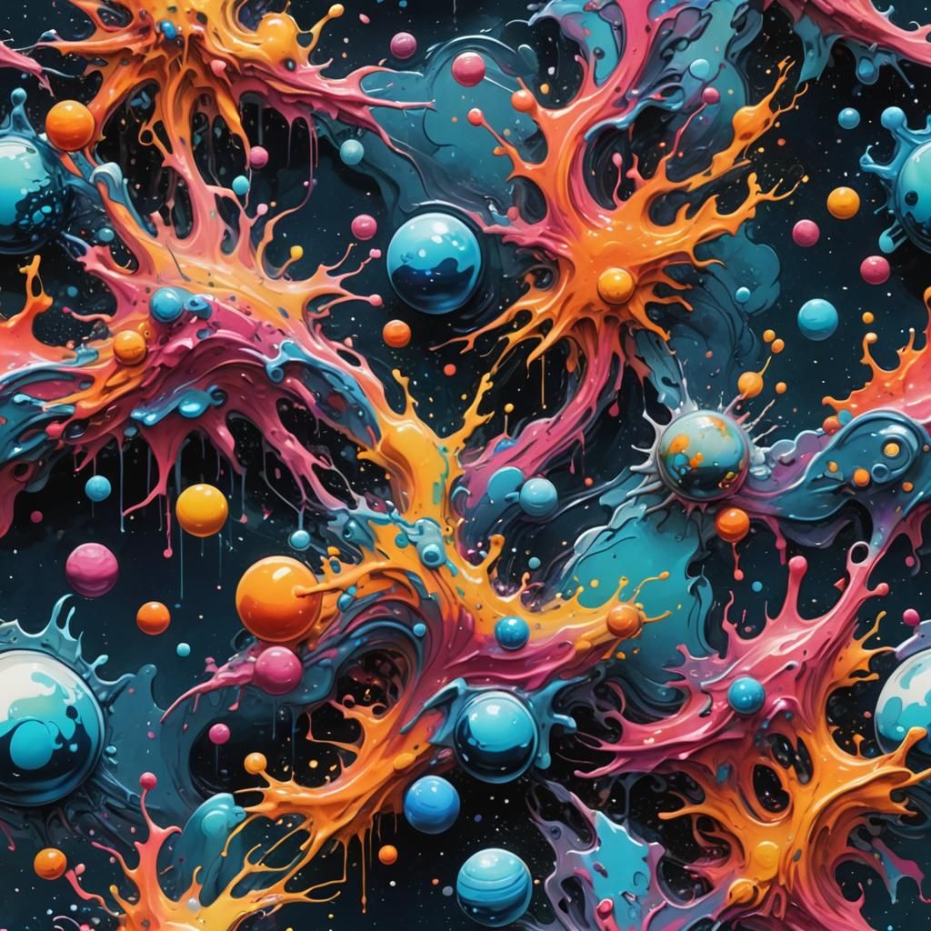 Splat - AI Generated Artwork - NightCafe Creator