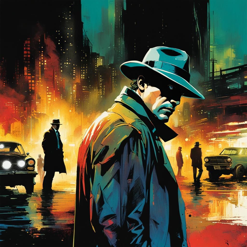 The Detective - AI Generated Artwork - NightCafe Creator
