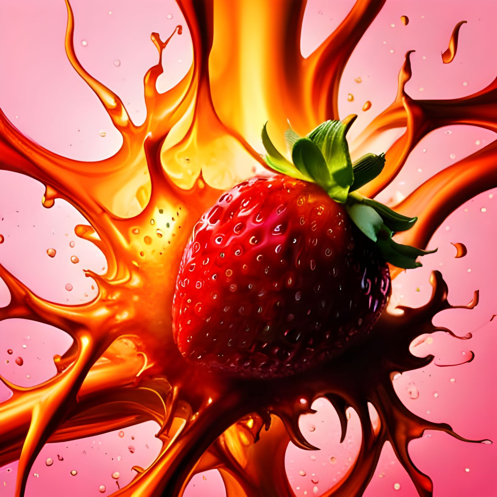 STRAWBERRY #20 - AI Generated Artwork - NightCafe Creator