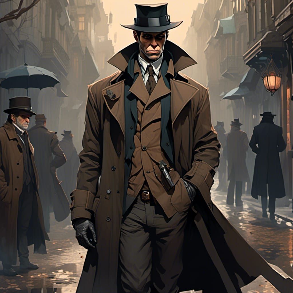 Detective - AI Generated Artwork - NightCafe Creator