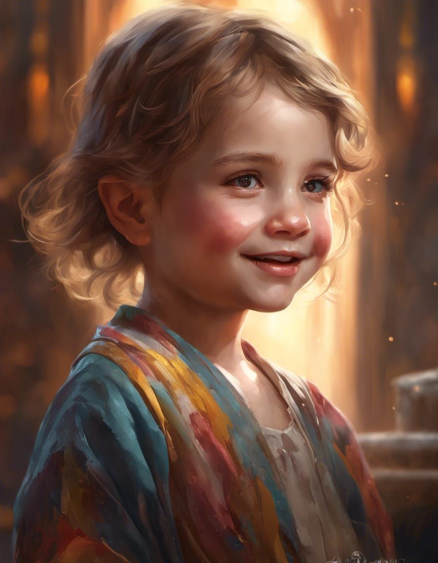 Toddler 3 - AI Generated Artwork - NightCafe Creator