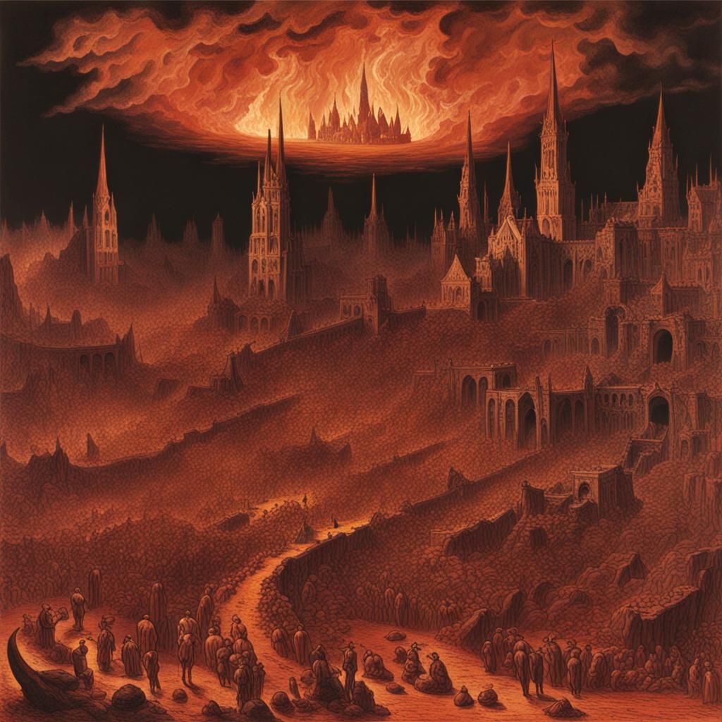 Hell - AI Generated Artwork - NightCafe Creator