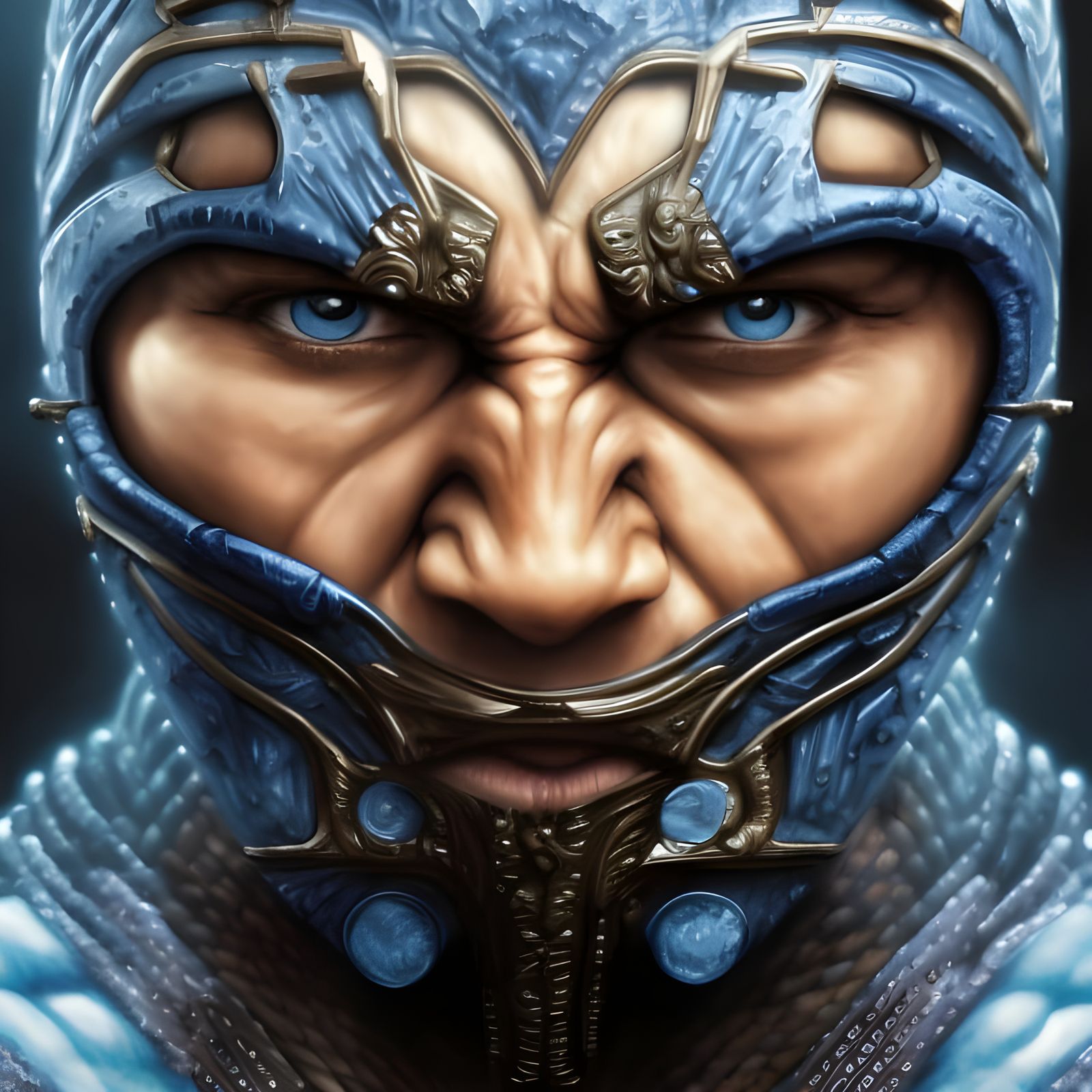 MK Sub Zero Concept V1 🤜☠️🤛 - AI Generated Artwork - NightCafe Creator