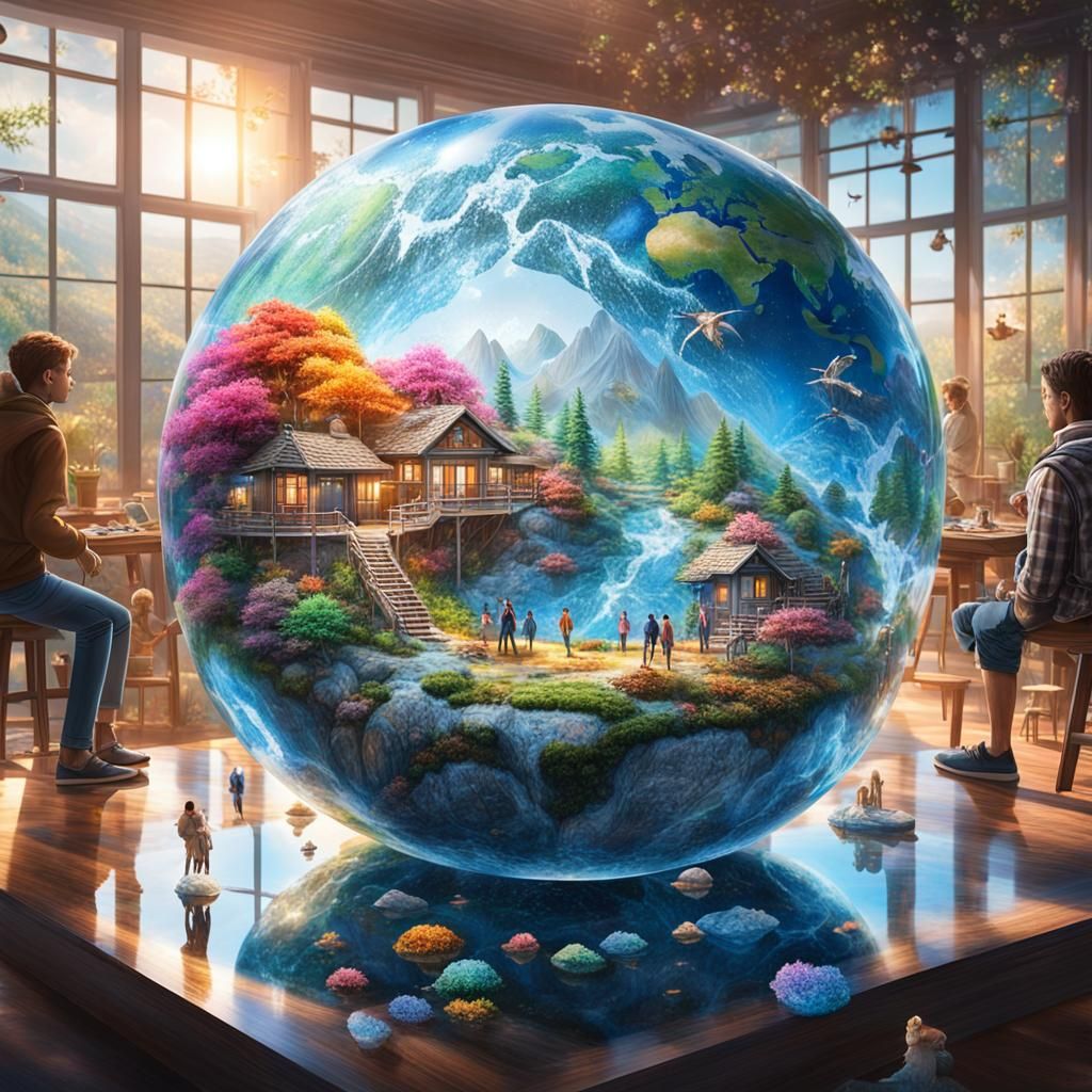 Our planet 🌎 earth - AI Generated Artwork - NightCafe Creator