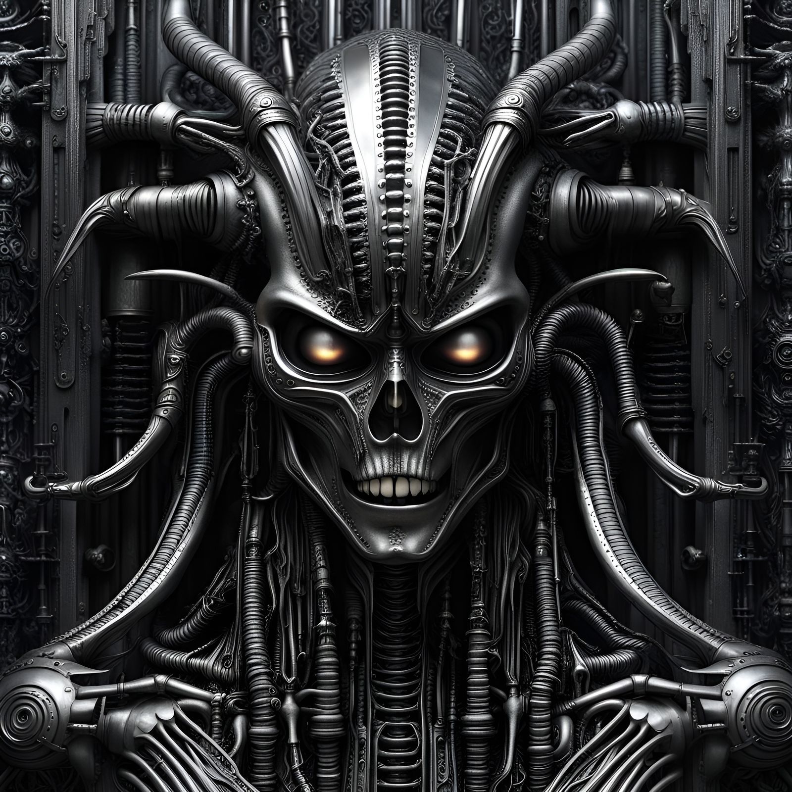 Metal exhibit - AI Generated Artwork - NightCafe Creator