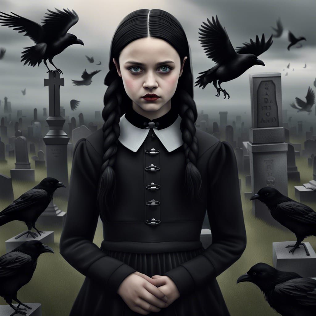 Wednesday - AI Generated Artwork - NightCafe Creator