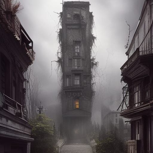 A world without people - AI Generated Artwork - NightCafe Creator