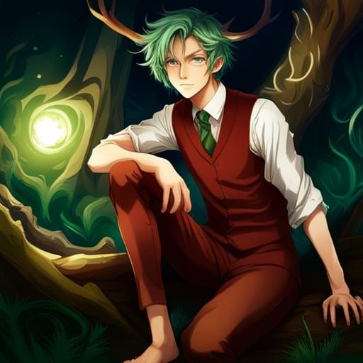 Oberon from Ancient Magus Bride 4 - AI Generated Artwork - NightCafe ...