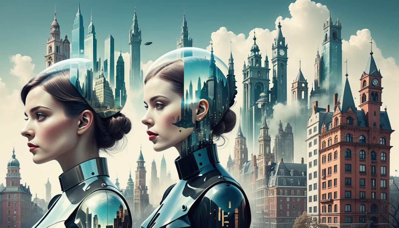 Twins - AI Generated Artwork - NightCafe Creator