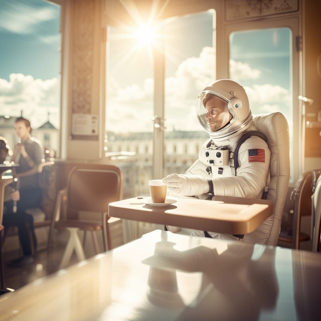 Lunch Break - AI Generated Artwork - NightCafe Creator