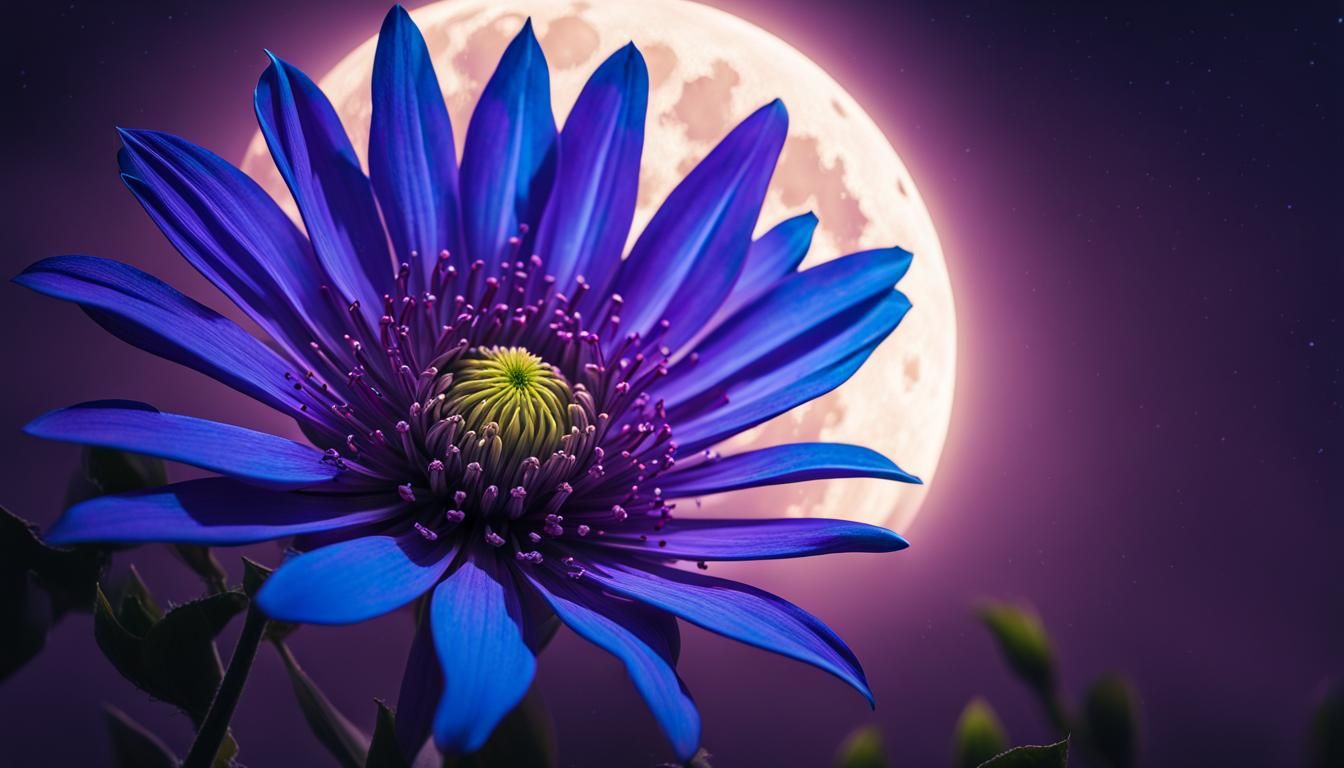 Flower of the night - AI Generated Artwork - NightCafe Creator