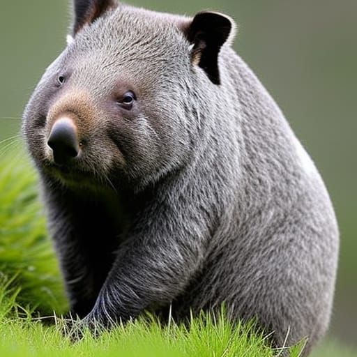 Wombat - AI Generated Artwork - NightCafe Creator