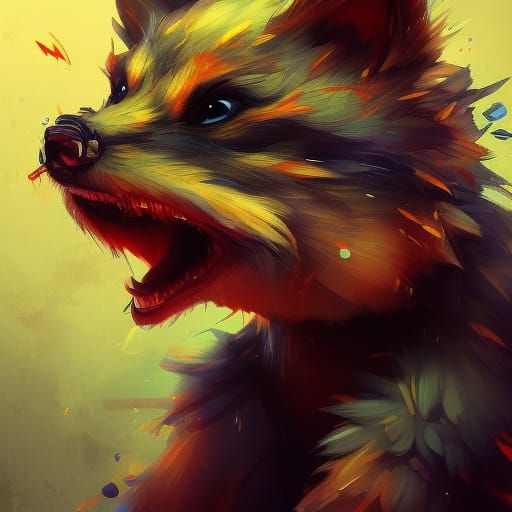 The ferret - AI Generated Artwork - NightCafe Creator