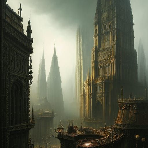 The Batman landscape - AI Generated Artwork - NightCafe Creator