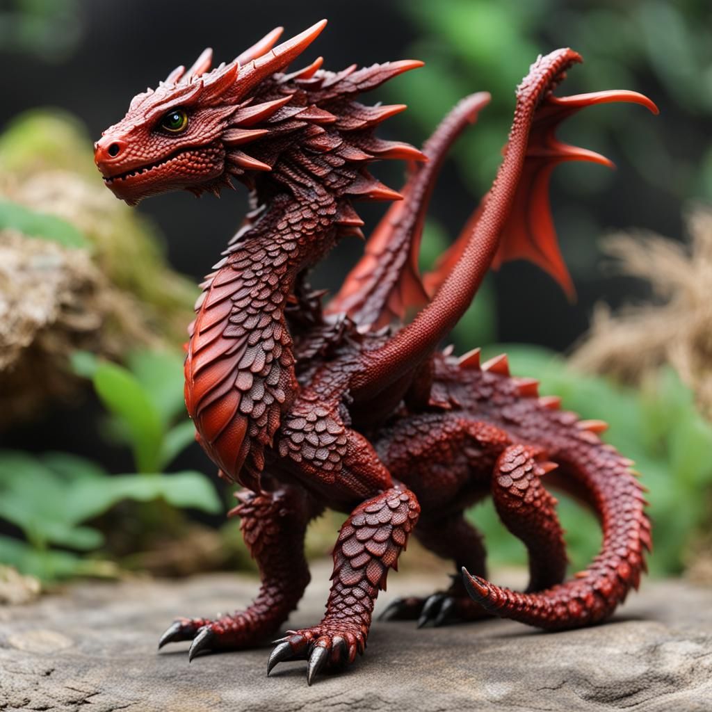 Pseudodragon for fantasy roleplay game AD&D - AI Generated Artwork ...