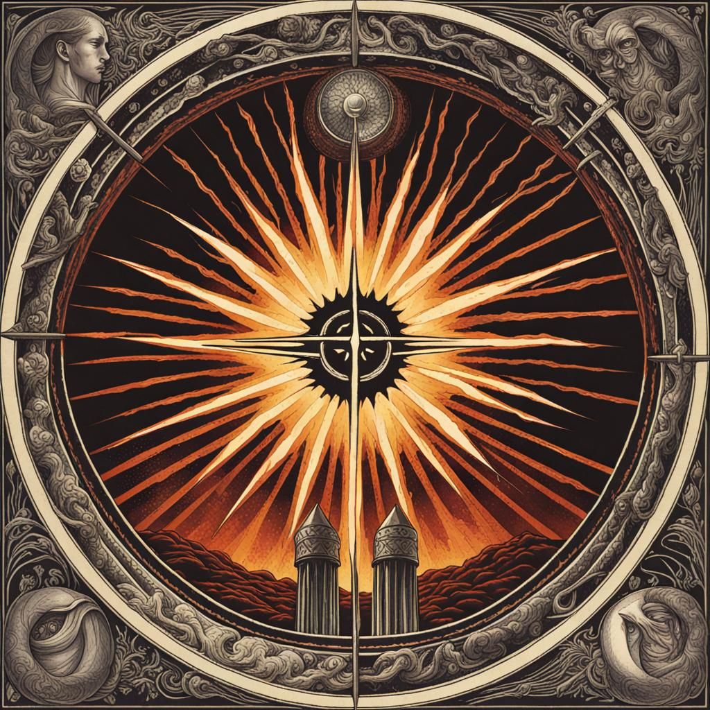 Cult of the sun and the Vril - AI Generated Artwork - NightCafe Creator