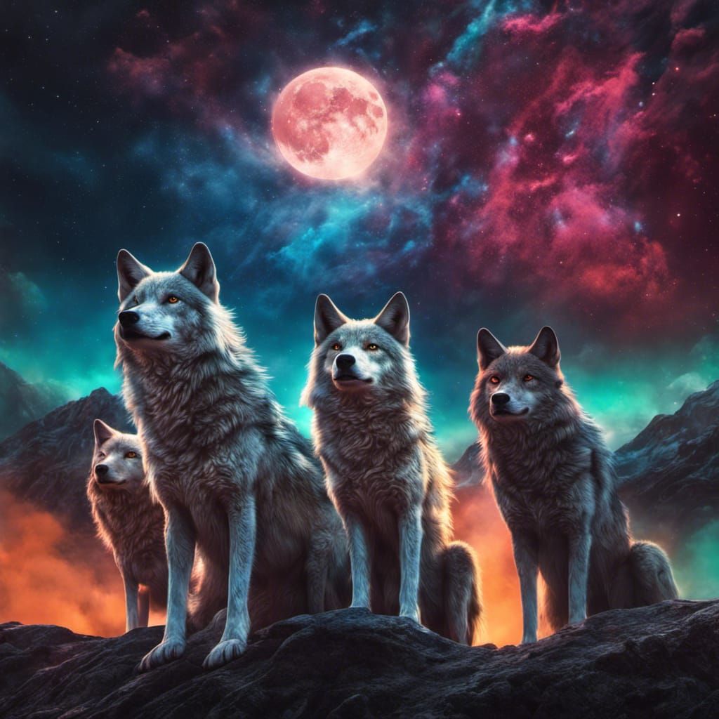 Moon Pack - AI Generated Artwork - NightCafe Creator