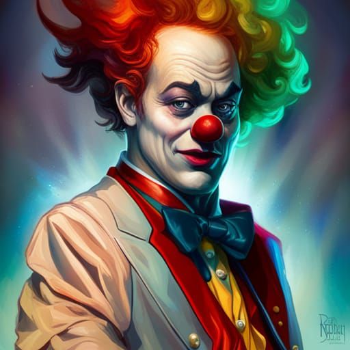 Clown - AI Generated Artwork - NightCafe Creator