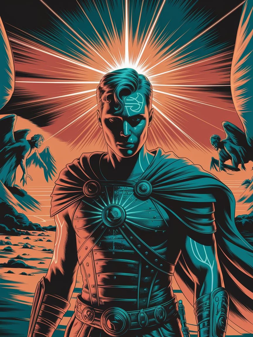 In a breathtaking 8k concept art piece with dynamic lighting and ...