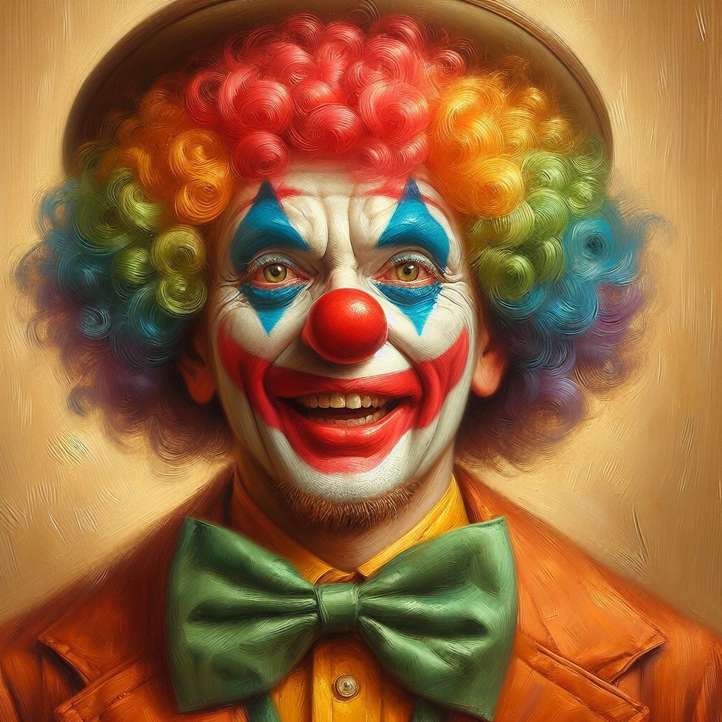 Clown - AI Generated Artwork - NightCafe Creator