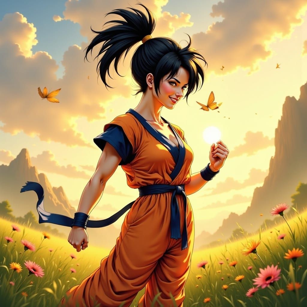 Lady Goku (Son Goku female version)