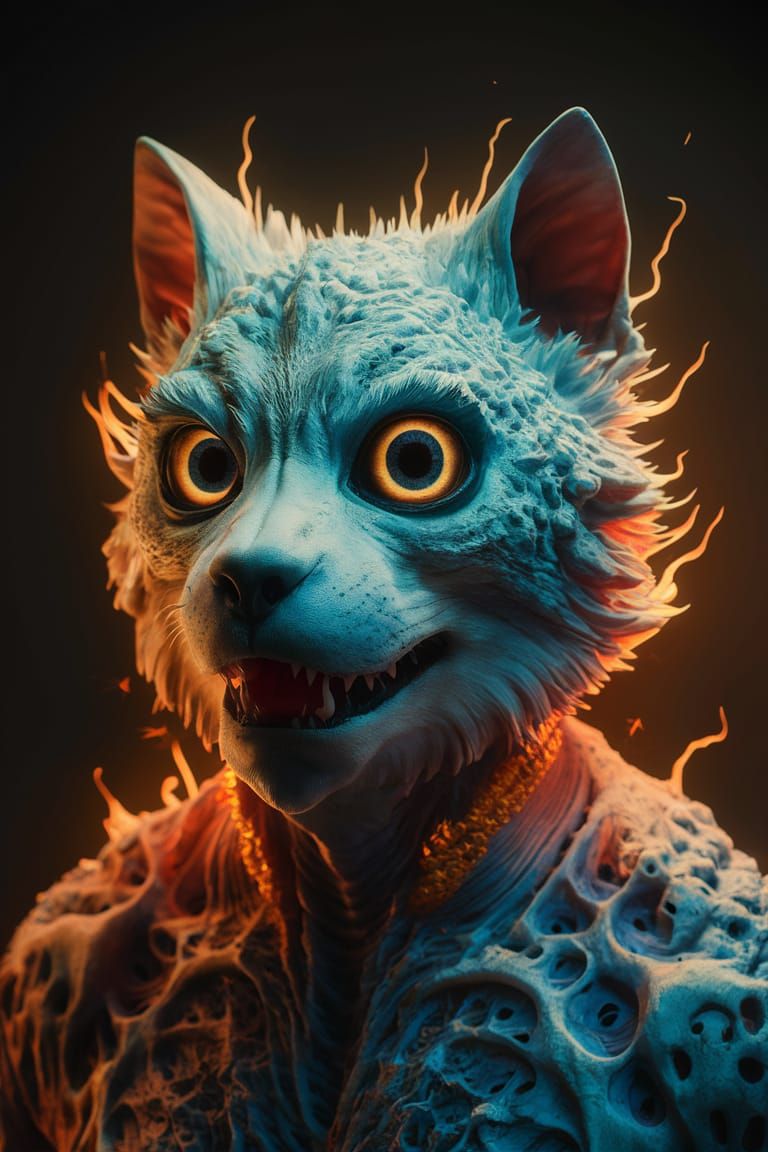 Theriomorph Zoomorphic Vandegraaff Light Bending