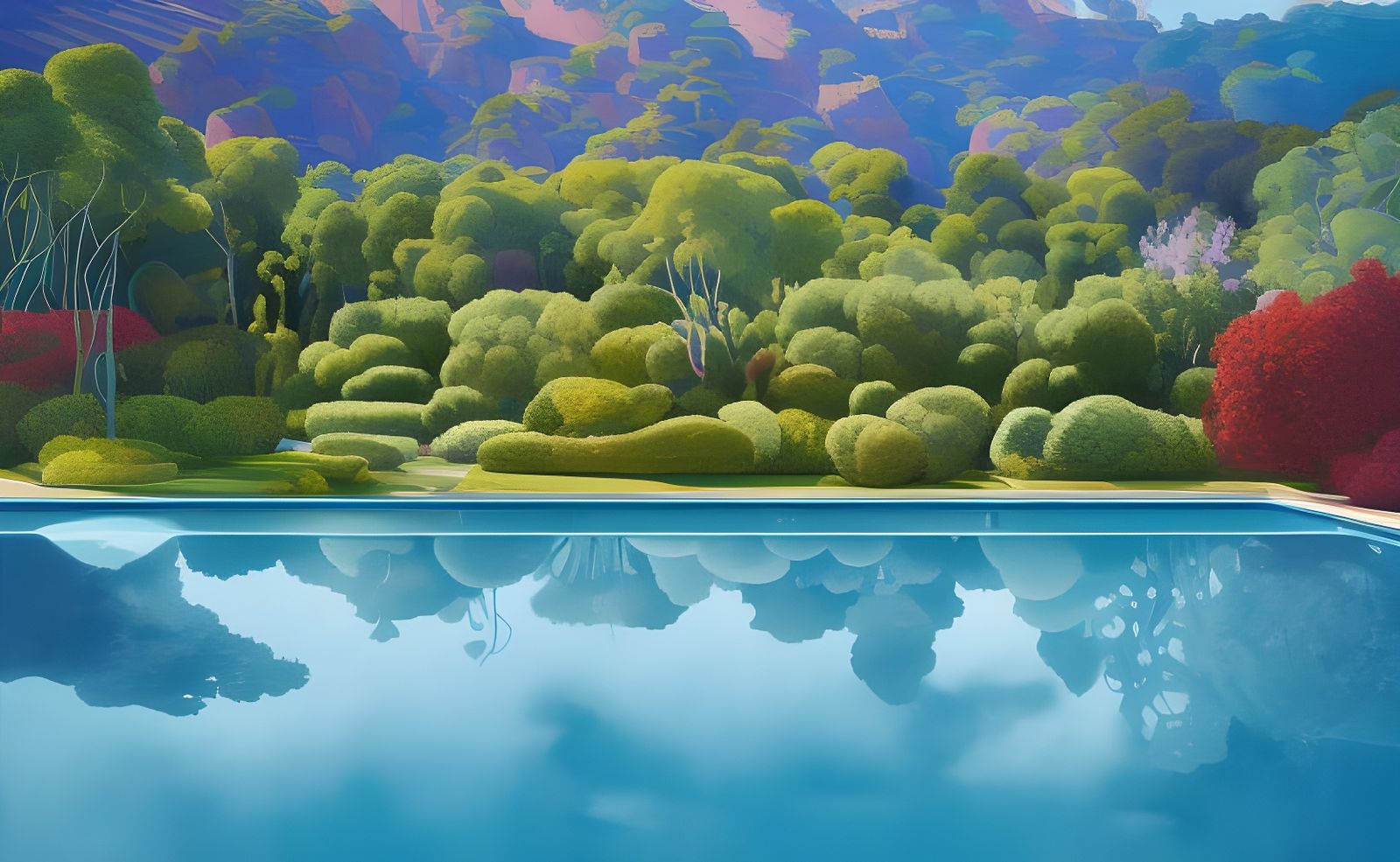 Pool 005 - AI Generated Artwork - NightCafe Creator