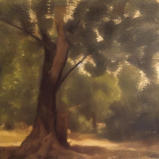 Rustic Serenity : Tab 7, "In the Shade of the Mighty Oak, Amidst the ...