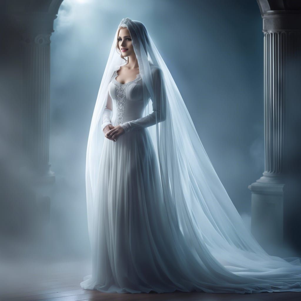 Mysterious Bride - AI Generated Artwork - NightCafe Creator