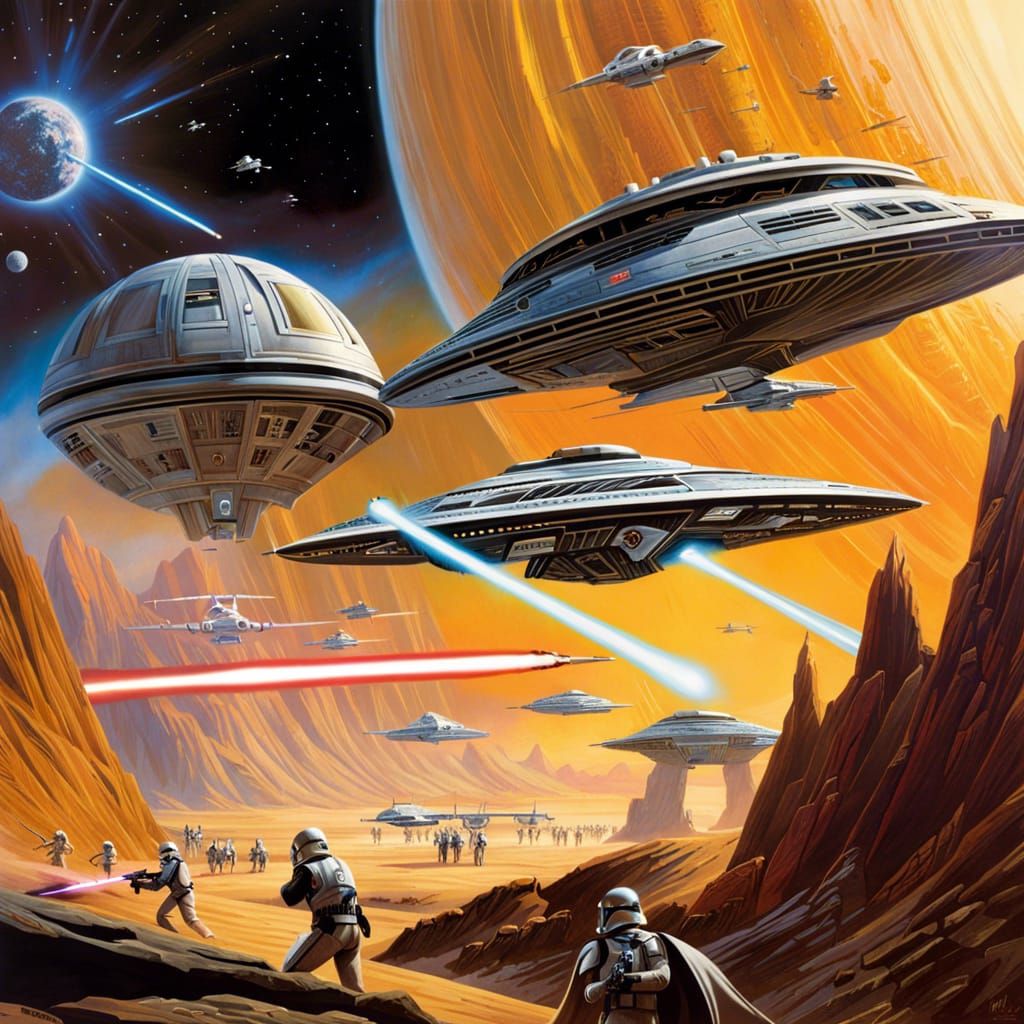 Star Wars - AI Generated Artwork - NightCafe Creator