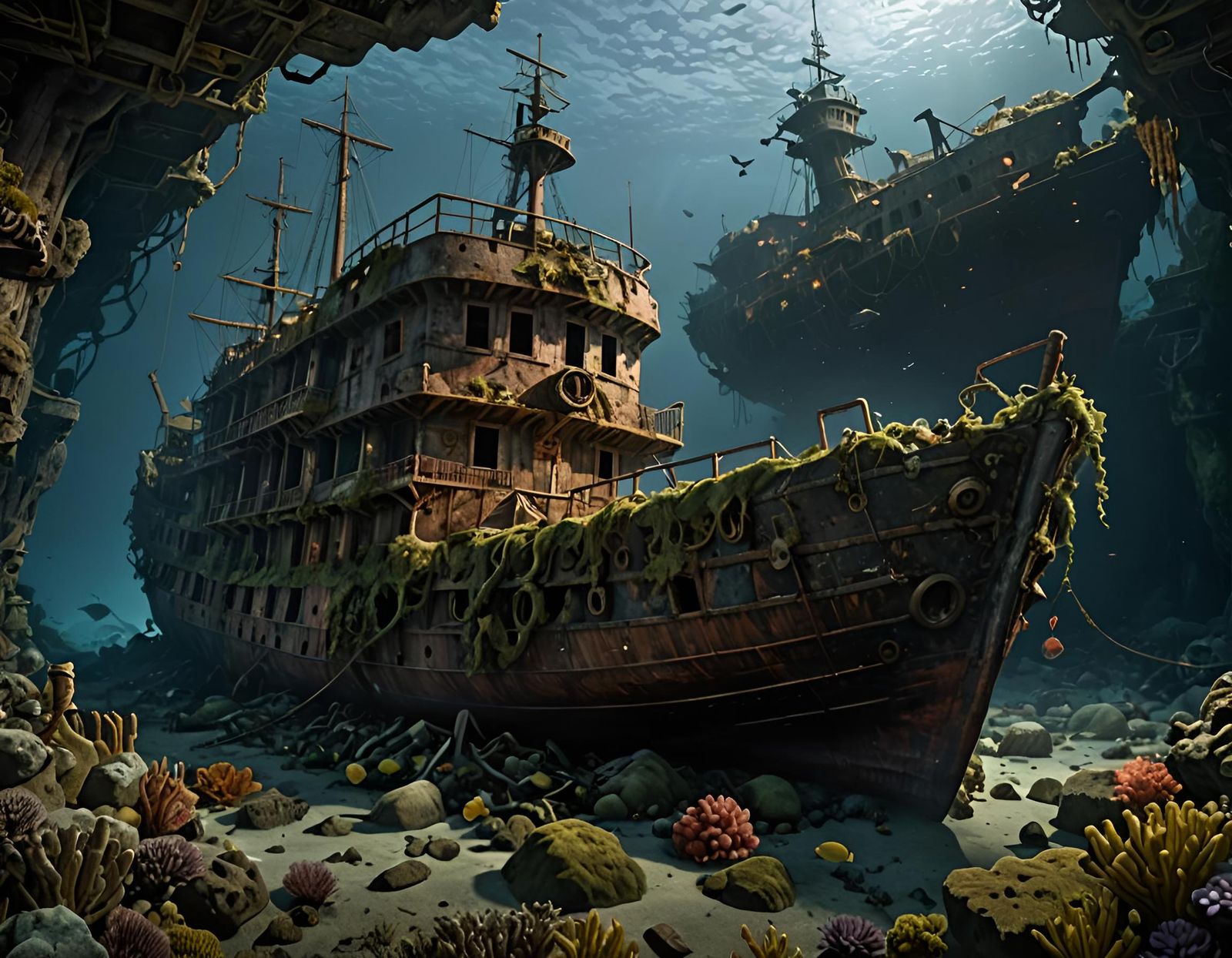 Nature taking over - AI Generated Artwork - NightCafe Creator